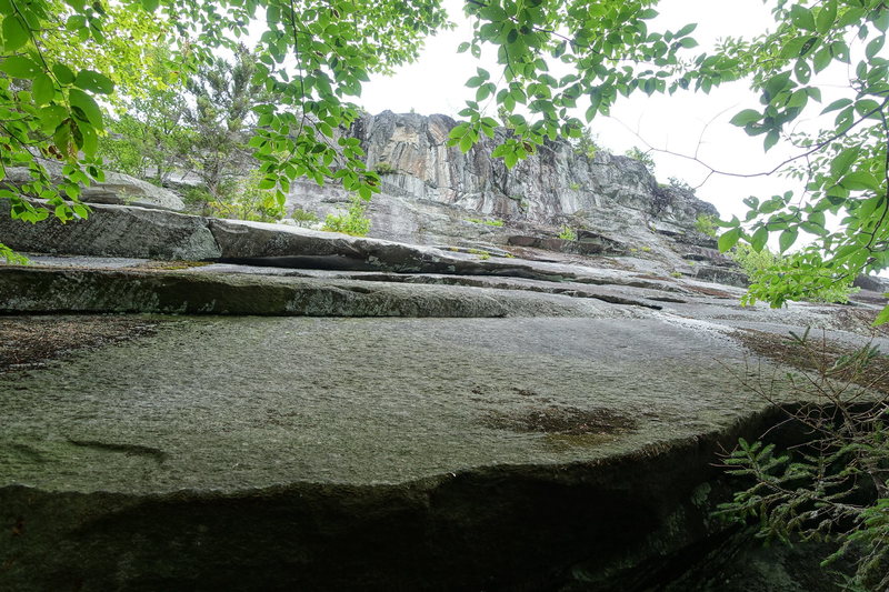 Rock Climb Pope on a Rope, WM: Pinkham / Presidentials