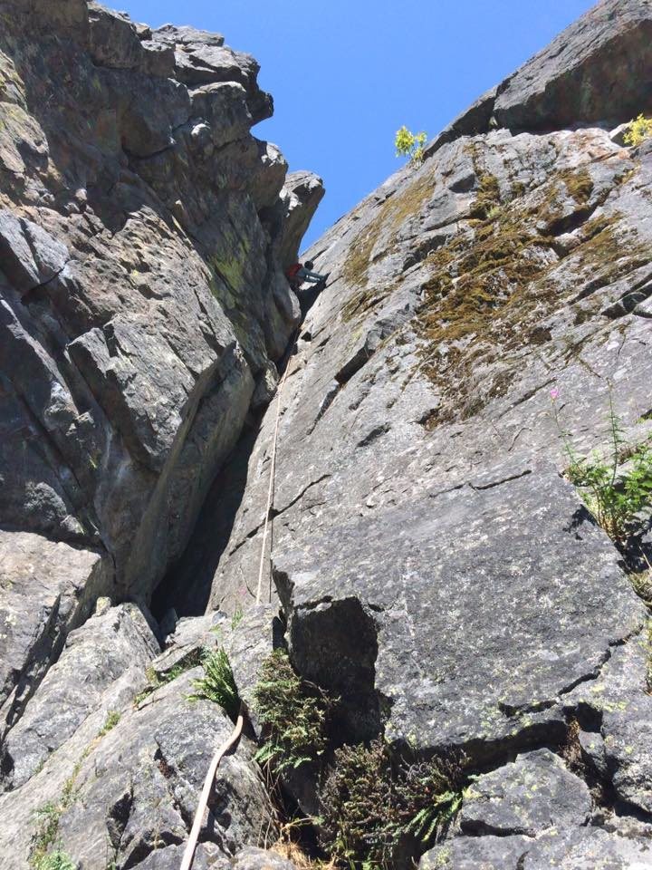 View of Pitch 1 - Chimney between Jello Tower on the left and Castle ...
