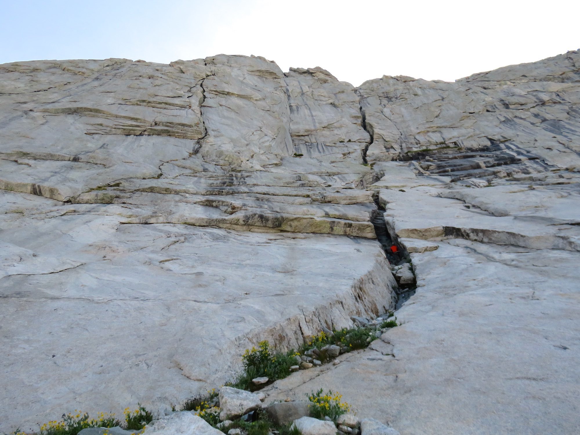 There are a couple of ways to access the corner. One is to climb a 5.2 ...