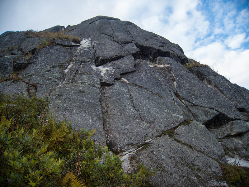 Rock Climb Caustic Community Crack, Anchorage & South Central Alaska