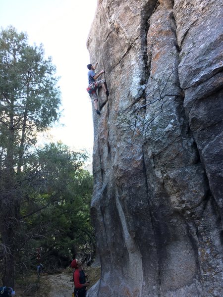 Rock Climbing in Rabbit's Tail, City of Rocks
