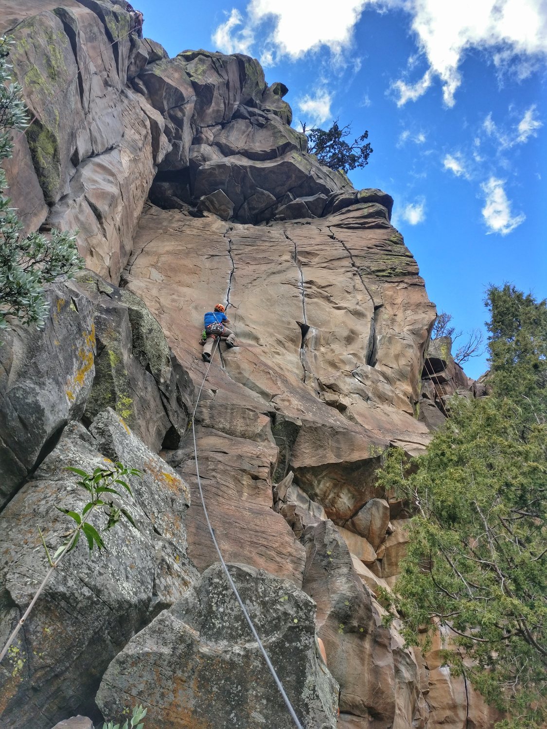 Getting into the business on left Trinity