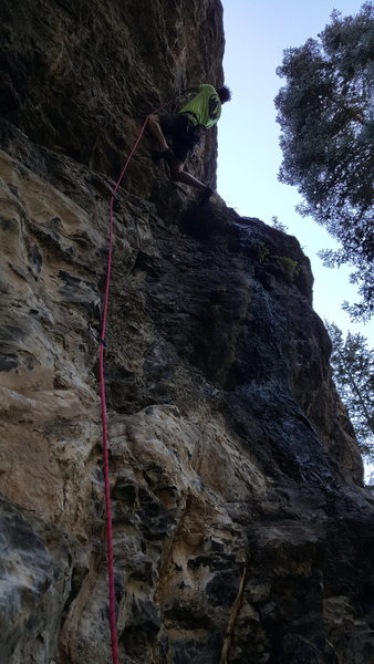 Rock Climb Insane in The Membrane, American Fork Canyon