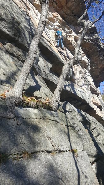 Rock Climb Commando Rave, The Gunks