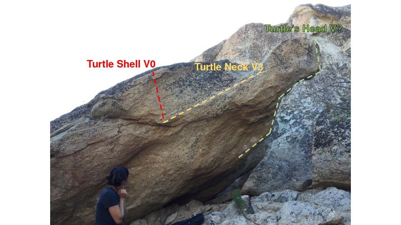Bouldering in Turtle Rock, Los Angeles Basin