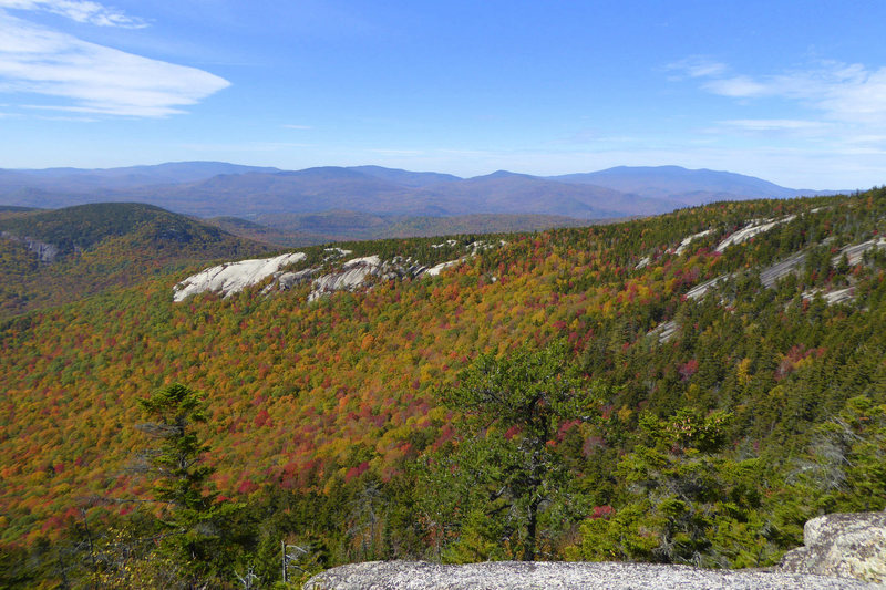 Climbing in Welch and Dickey Area, WM: Waterville Valley