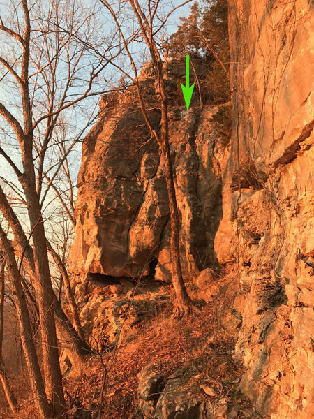 Rock Climbing in Cro-Magnon Cave, CM: Wilton