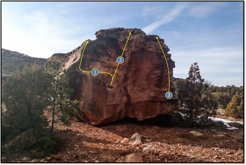 Bouldering in Poe Block, Grand Junction Area