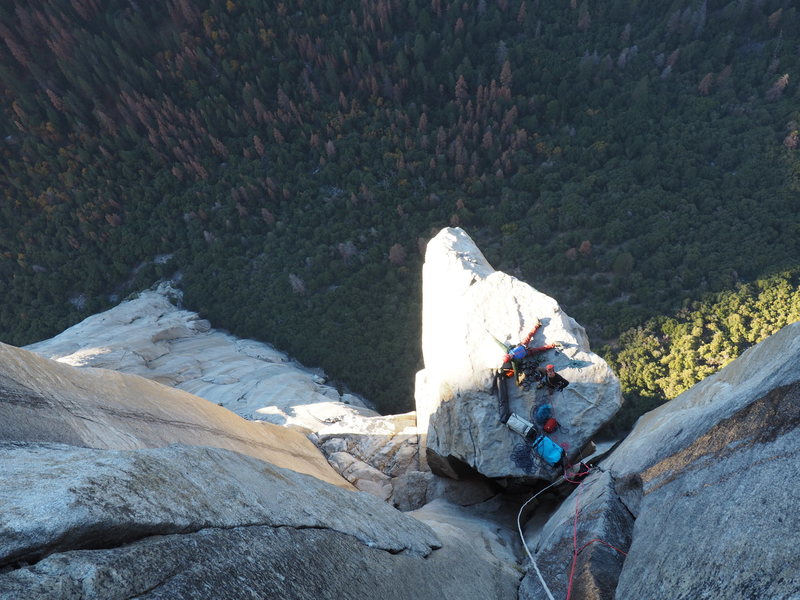 Another stunning view of El Cap Spire. Credit: www.chossboys.weebly.com