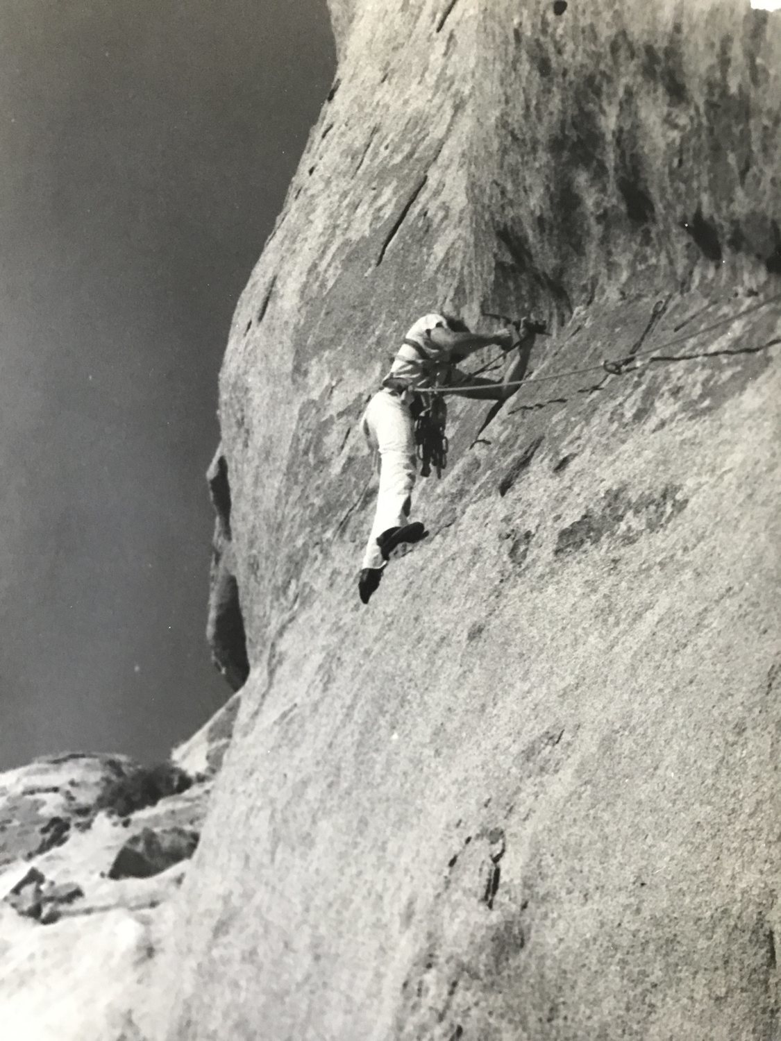 Randy Vogel placing a bolt on the FA.