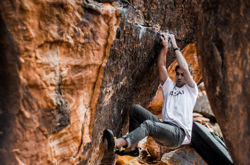 Climb Loose Cannon, Southwest Utah