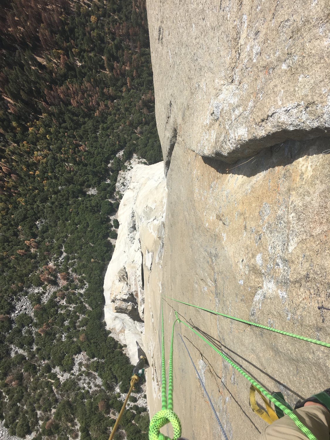 Looking down at the Boot Flake