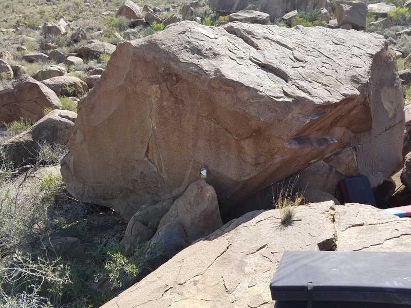 Climbing in Grapevine Hills, Big Bend National Park