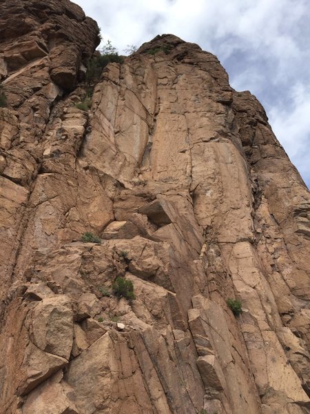 Rock Climb Humpty Dumpty, Central Arizona
