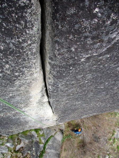 Rock Climb Bale/Kramar route, Central-East Cascades, Wenatchee ...