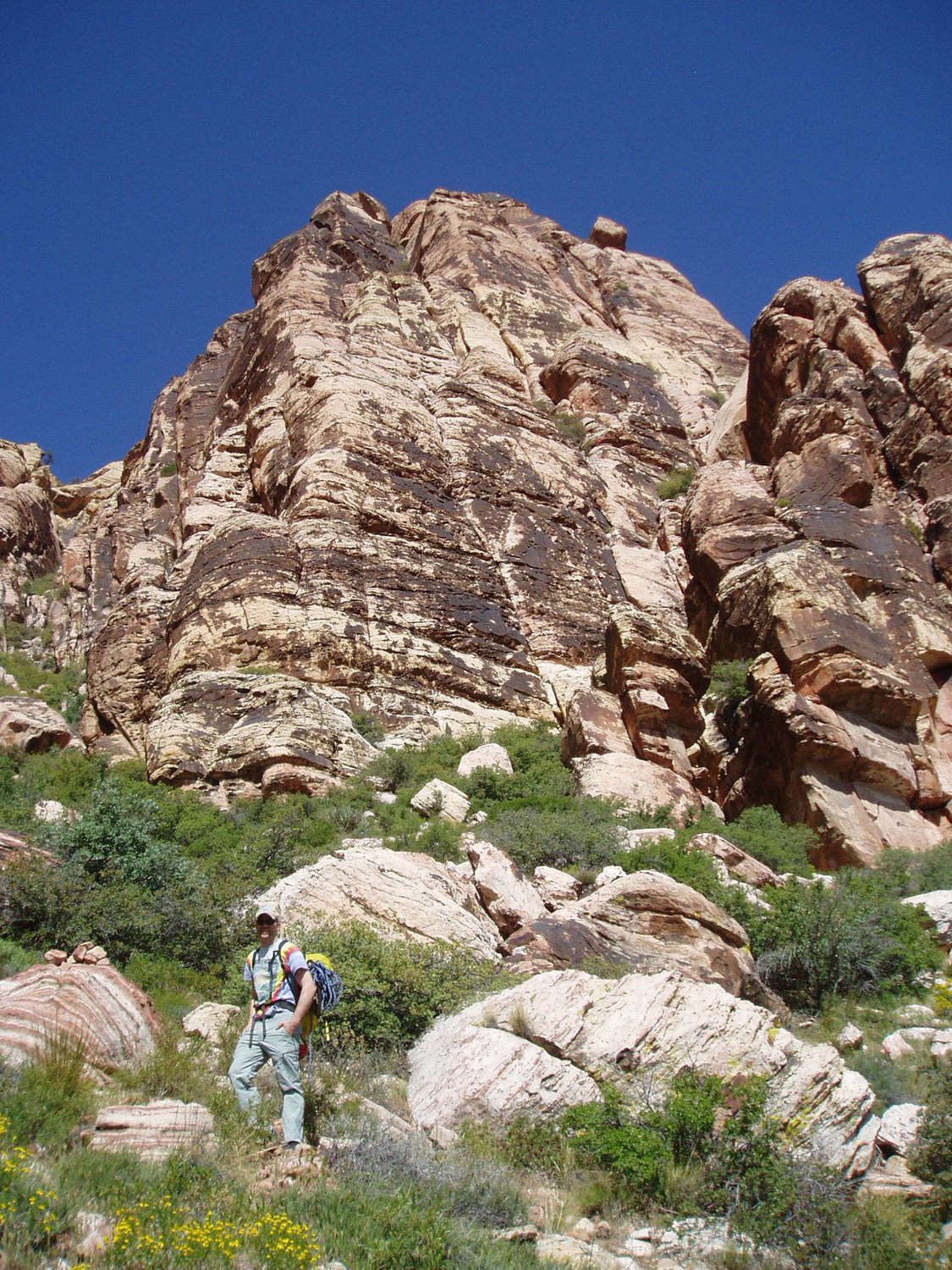 Morgan Patterson approaching the base