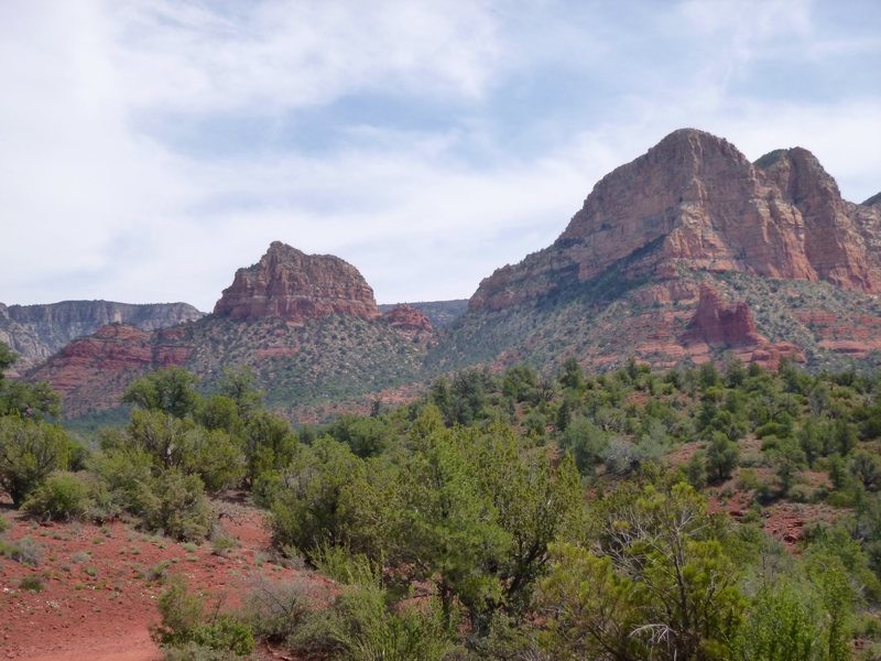 Rock Climbing in Gibraltar Rock Area, Sedona Area
