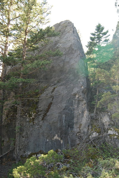 Rock Climbing in the Forest Boulders, South Central Region