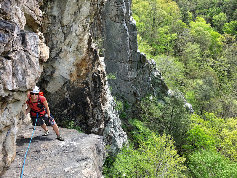 Rock Climb Simple J Malarkey, Seneca Rocks