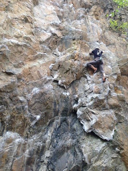 Rock Climb Puss in Boots, Birdsboro Quarry