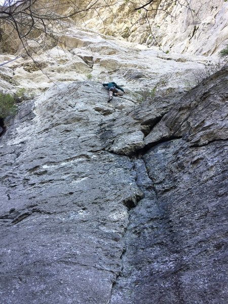 Rock Climb Shithouse Rat, 1. Southern Mountains Region