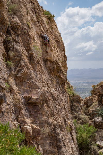 Climbing in Pusch Ridge, Mount Lemmon (Santa Catalina Mountains)