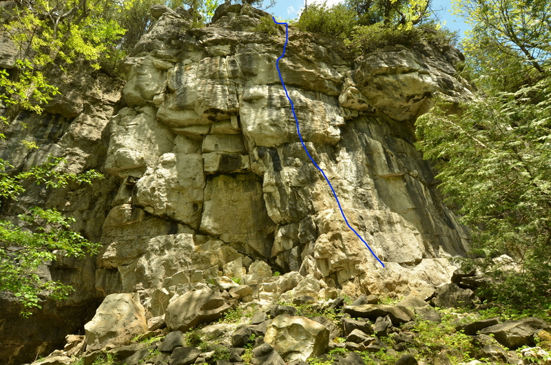 Rock Climb The Gopher has Cratered, Ontario