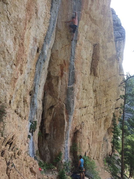 Rock Climb Tanner's Perpetual Motion Machine, Eastern Big Horns