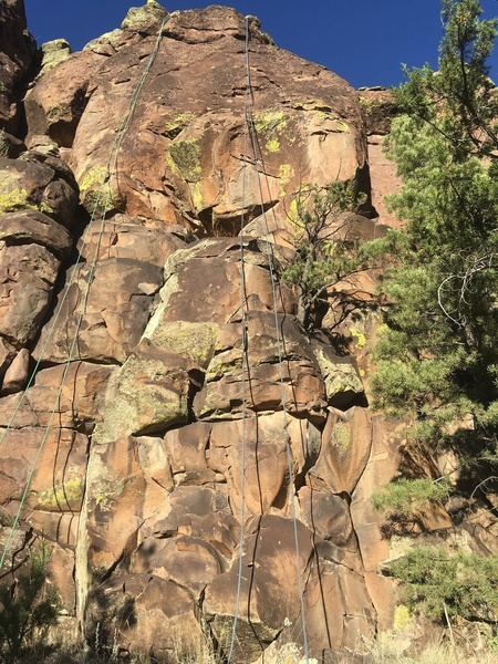 Rock Climb Hot Salsa, Los Alamos & White Rock