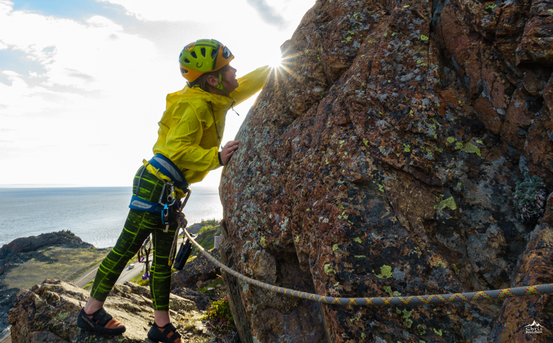 Catching sun-rays on the ridge