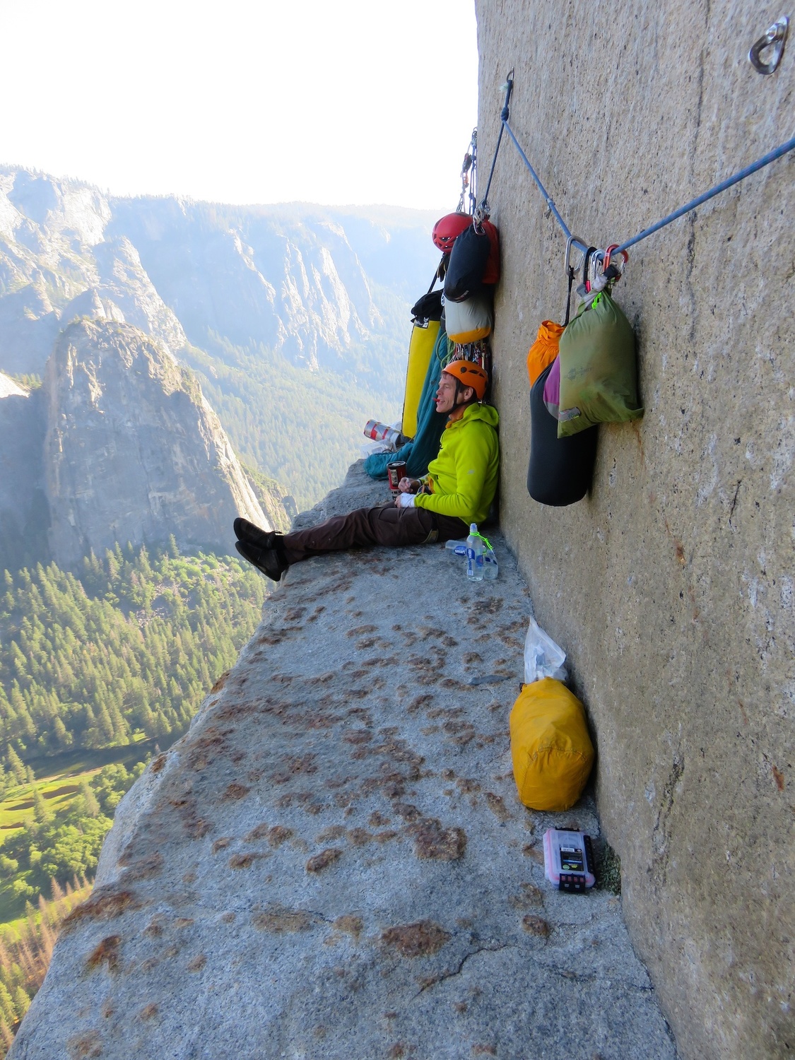 El Cap Tower bivy.