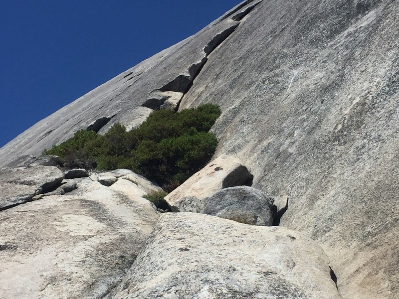 Rock Climb Slick Rock Slab, Lake Tahoe