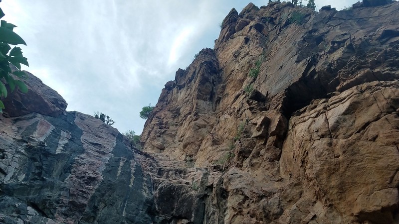 Rock Climbing in Bud Wall, Canon City
