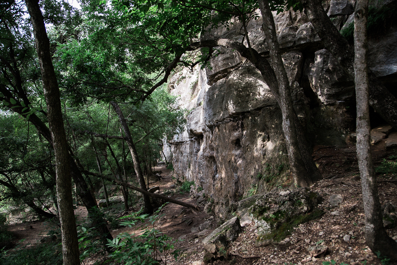 Rock Climbing in Myth Wall, Austin Area