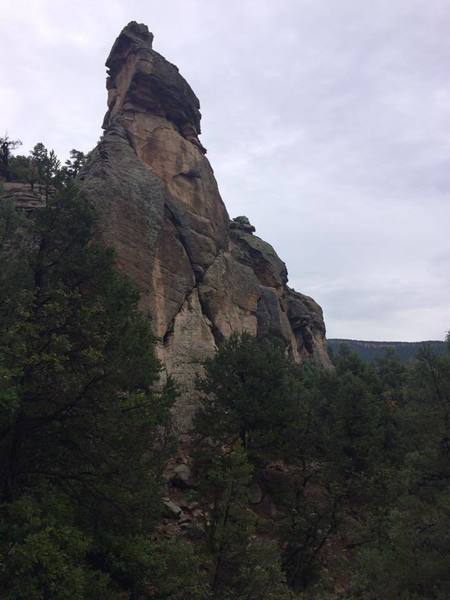Climbing in X Rock, Durango