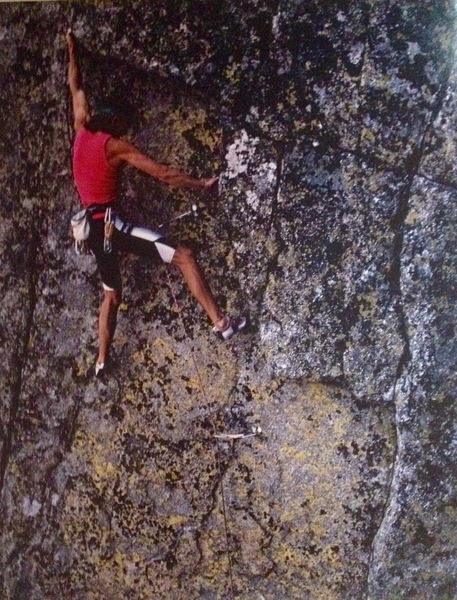 Don Welsh on the second ascent of Scott Frye's Cannibals circa 1988 ...