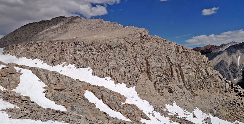 Rock Climb SSW Ridge low, High Sierra