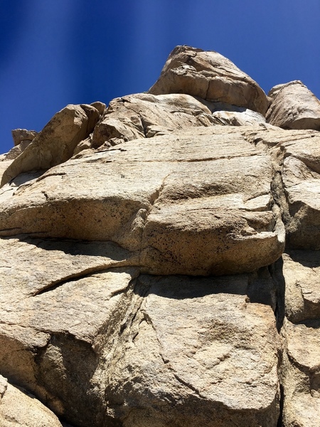 Rock Climb The Overhang, San Bernardino Mountains