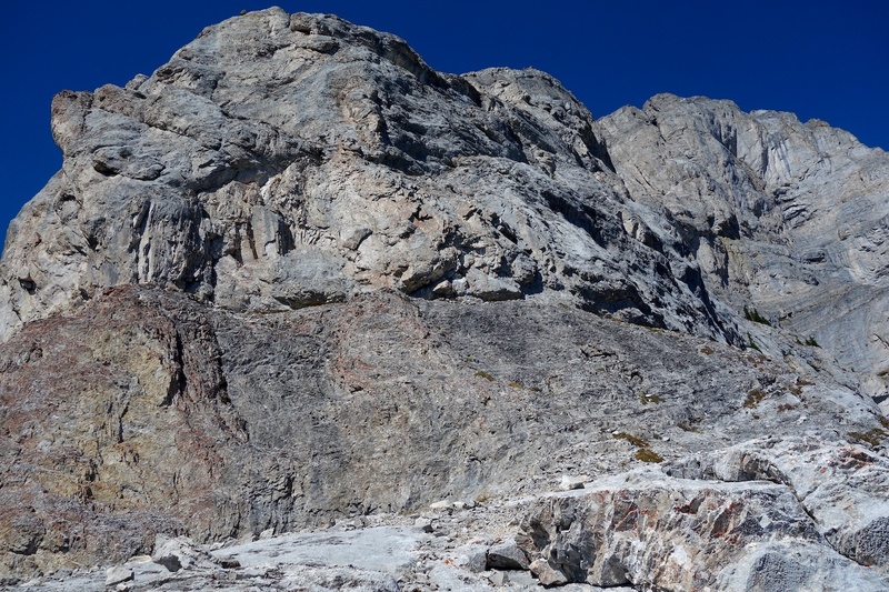This photo was taken at the top of The Fold. If you continue upwards ...