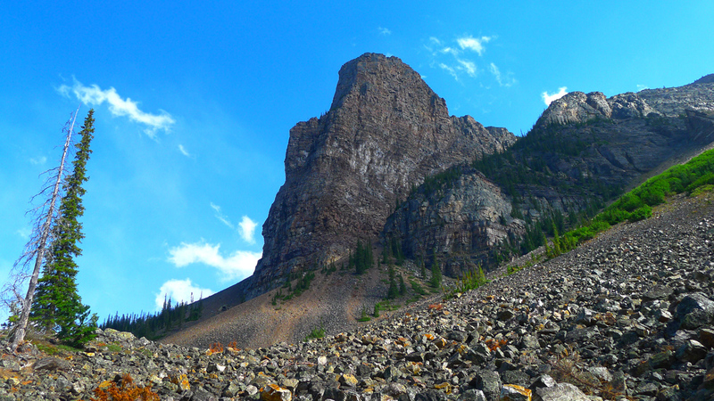 Rock Climbing in Tower of Babel, Banff National Park