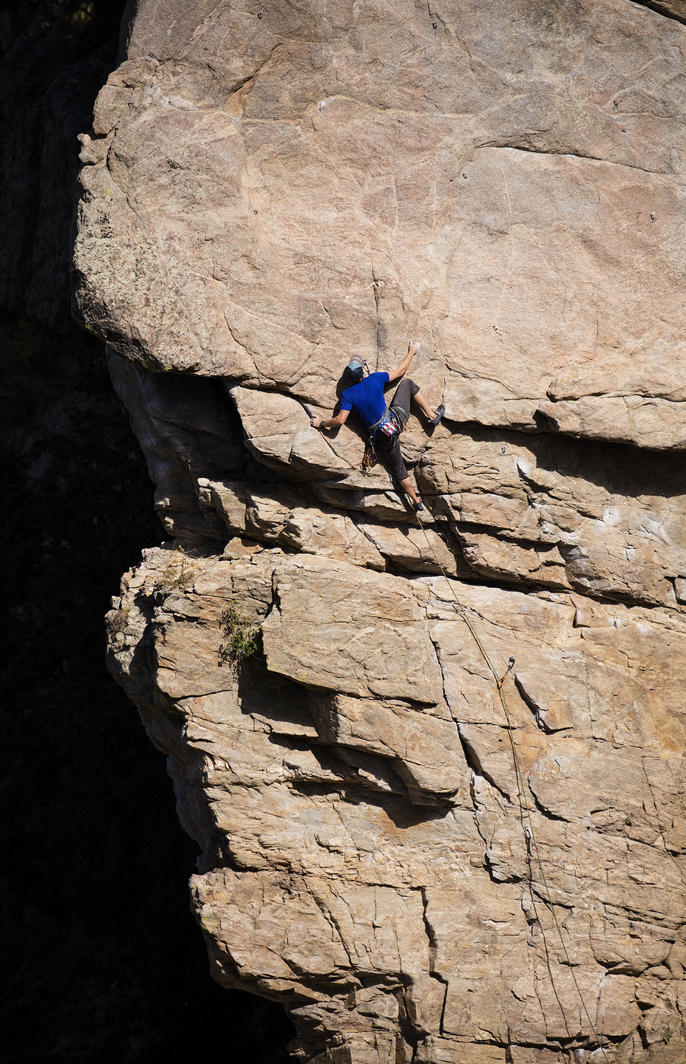 Climbers on Choss Temple Pilots.