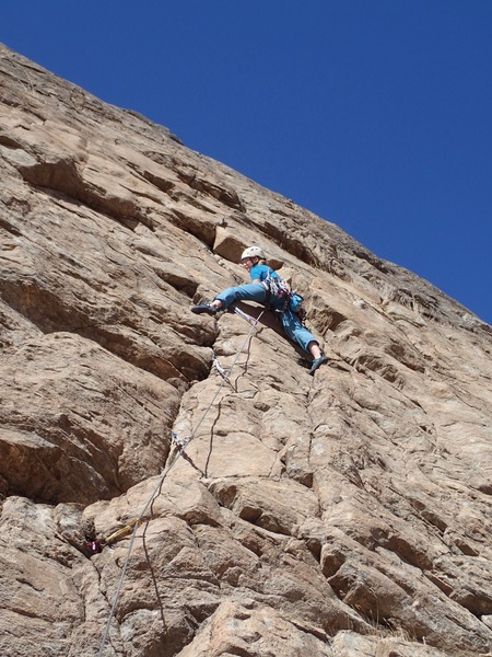 Rock Climb Honeycomb Arete, Okanogan