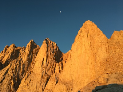 Rock Climb East Face, High Sierra
