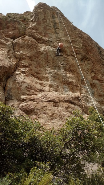 Rock Climbing in 8 Mile, Southwest Utah