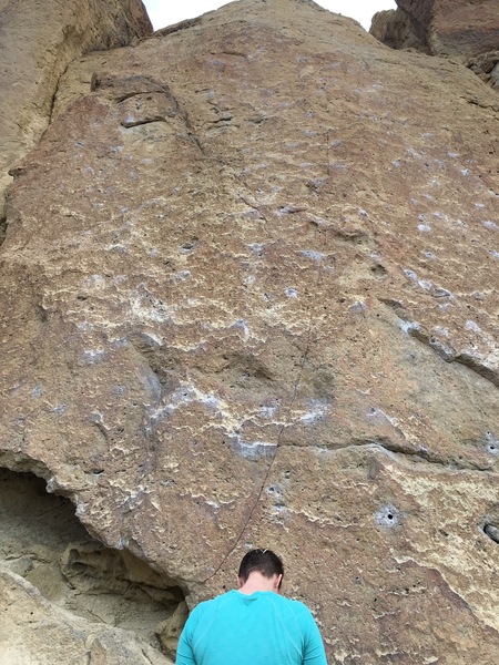 Rock Climbing in The Peanut, Smith Rock