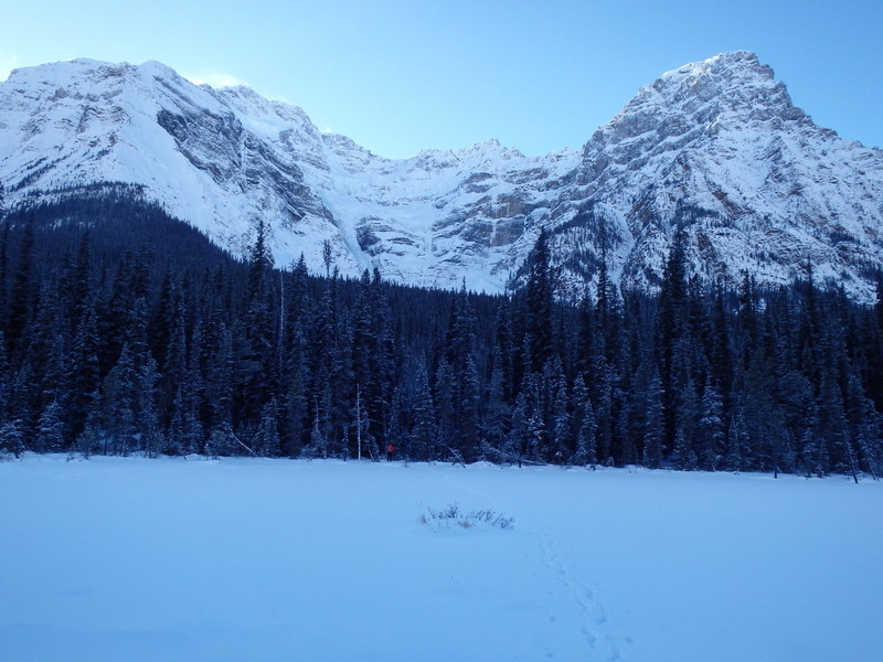 Climbing in Mount Patterson, Alberta