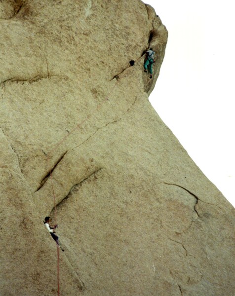 Rock Climbing in Razor Edge, Southern Nevada