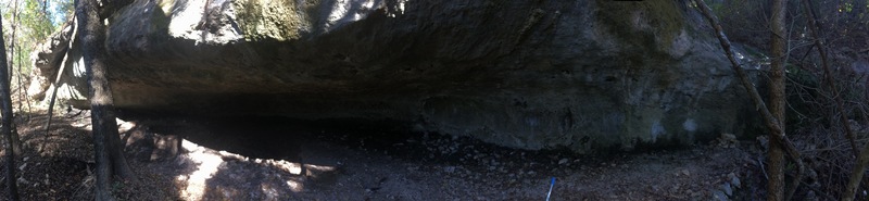 Bouldering in Tora Bora Cave, Austin Area
