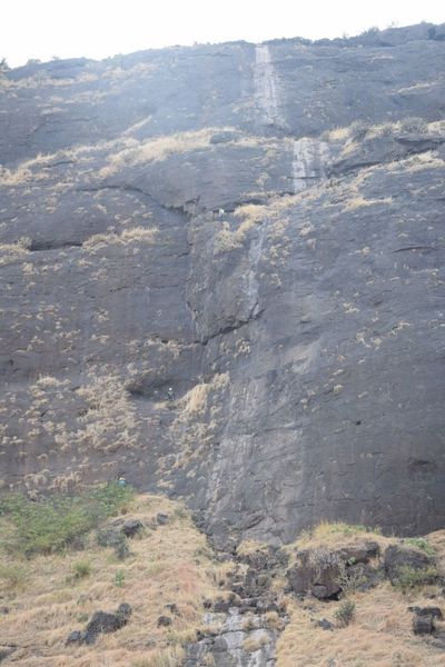 Rock Climbing in Hadsar Fort West Face, Maharashtra Region