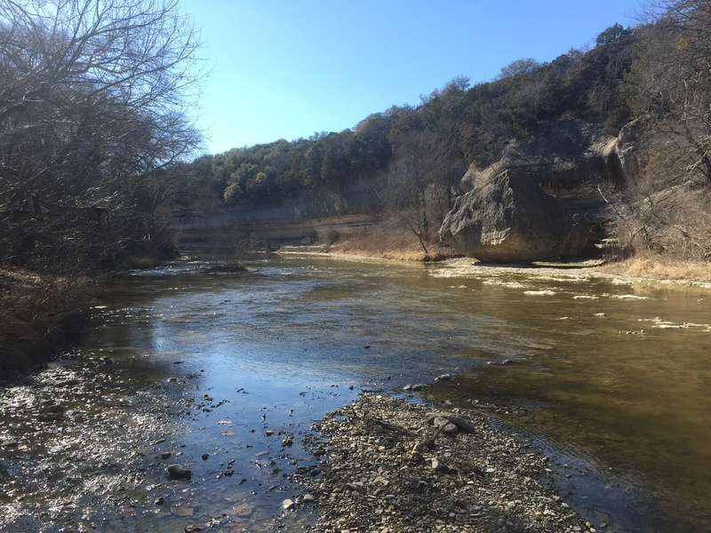 Climbing in Nolan River, Nolan River